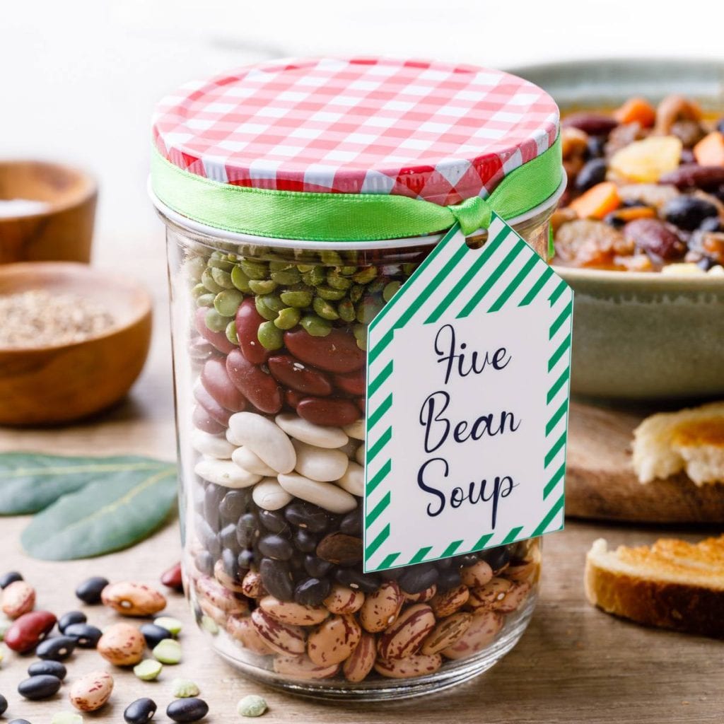 Make-Ahead 5 Bean Soup Mix for a Quick, Soul-Satisfying Meal - Miss Wish